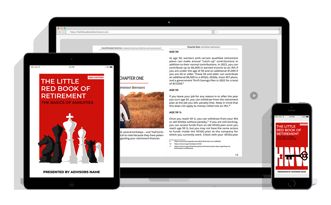 The Little Red Book of Retirement Ebook Series | Financial Advisor Books